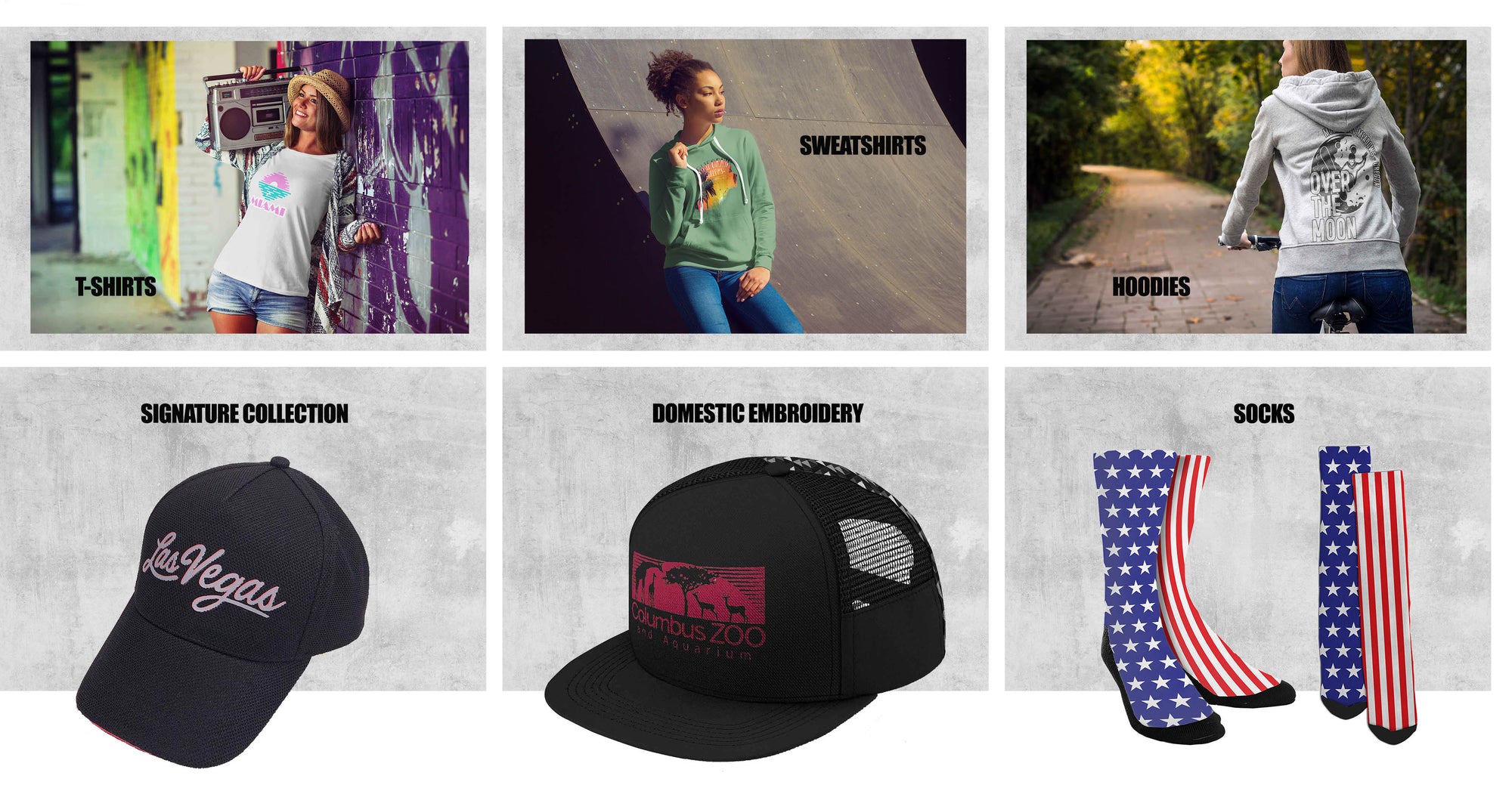 Global Sun Merch your one stop shop manufacture for apparel, drinkware